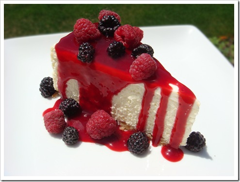 Raspberry Cheesecake | No Empty Chairs